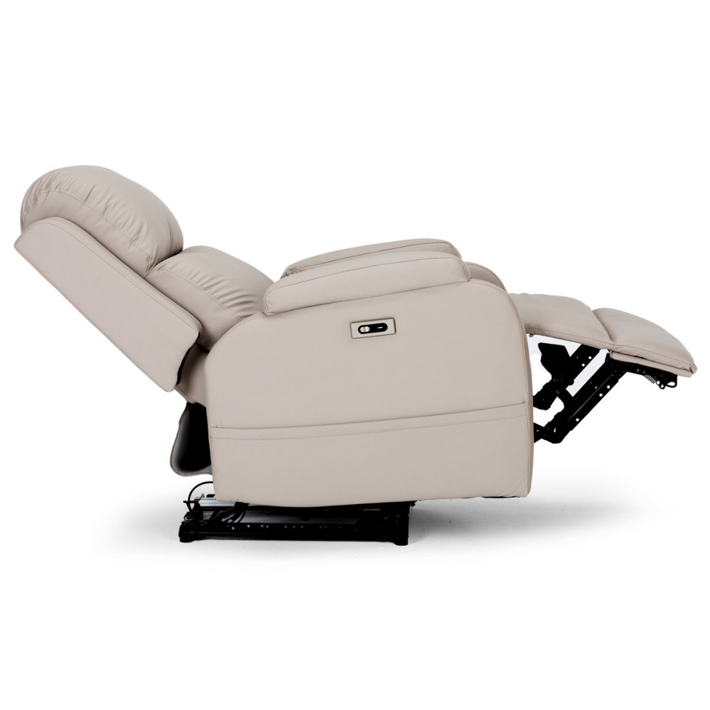 TV křeslo s elektrickým polohováním, zabudované ovládání, USB-A ...