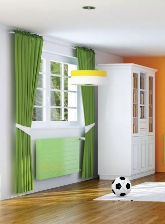 ISAN EXACT F10V designový radiátor 1800/280 vertikální, spodní středové ...