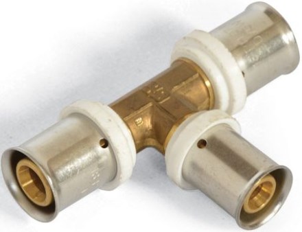 GABOTHERM MULTIPRESS GT-M-PTR T-kus 20/18/18 redukovaný, lisovací, voda, mosaz v Trubky a ...