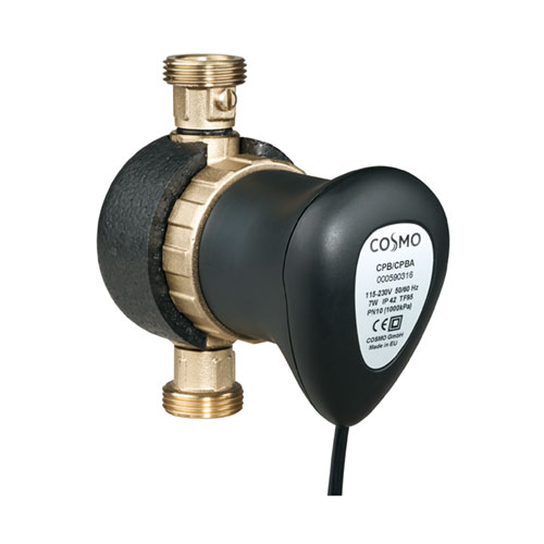 Čerpadlo cirkulační COSMO CPB, se závitovým připojením 1/2", PN10, 230 V, 85 mm v Tepelná ...